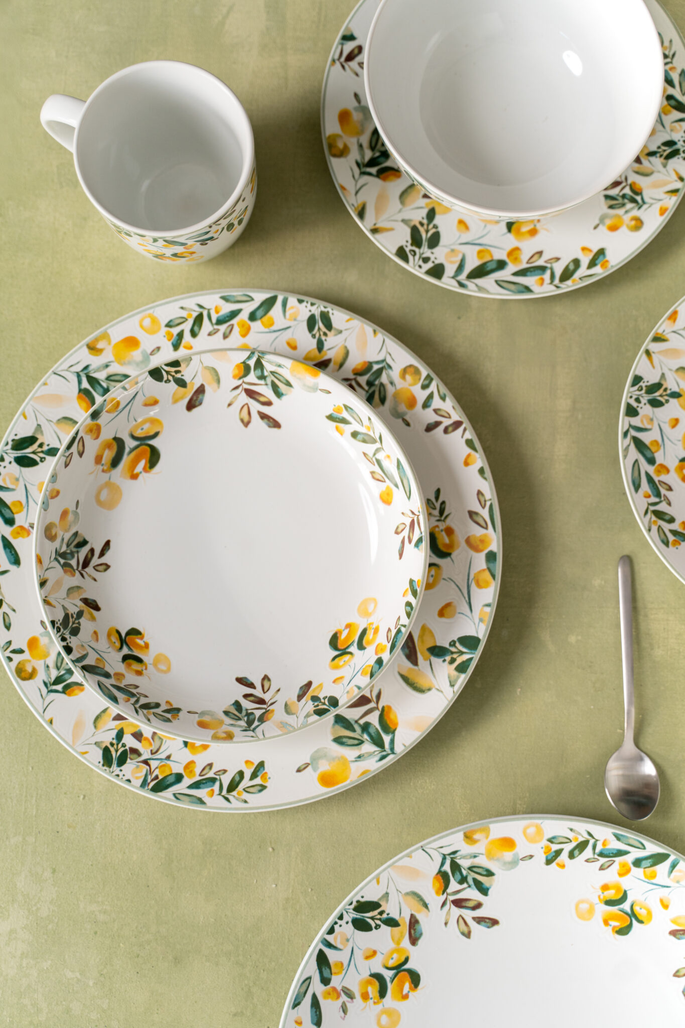 Vaisselle en grès - L'éclat avec Summer - Table Passion